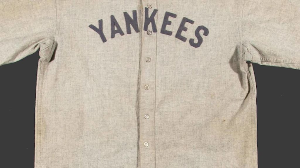 Babe Ruth jersey sold at auction for $5.64 million